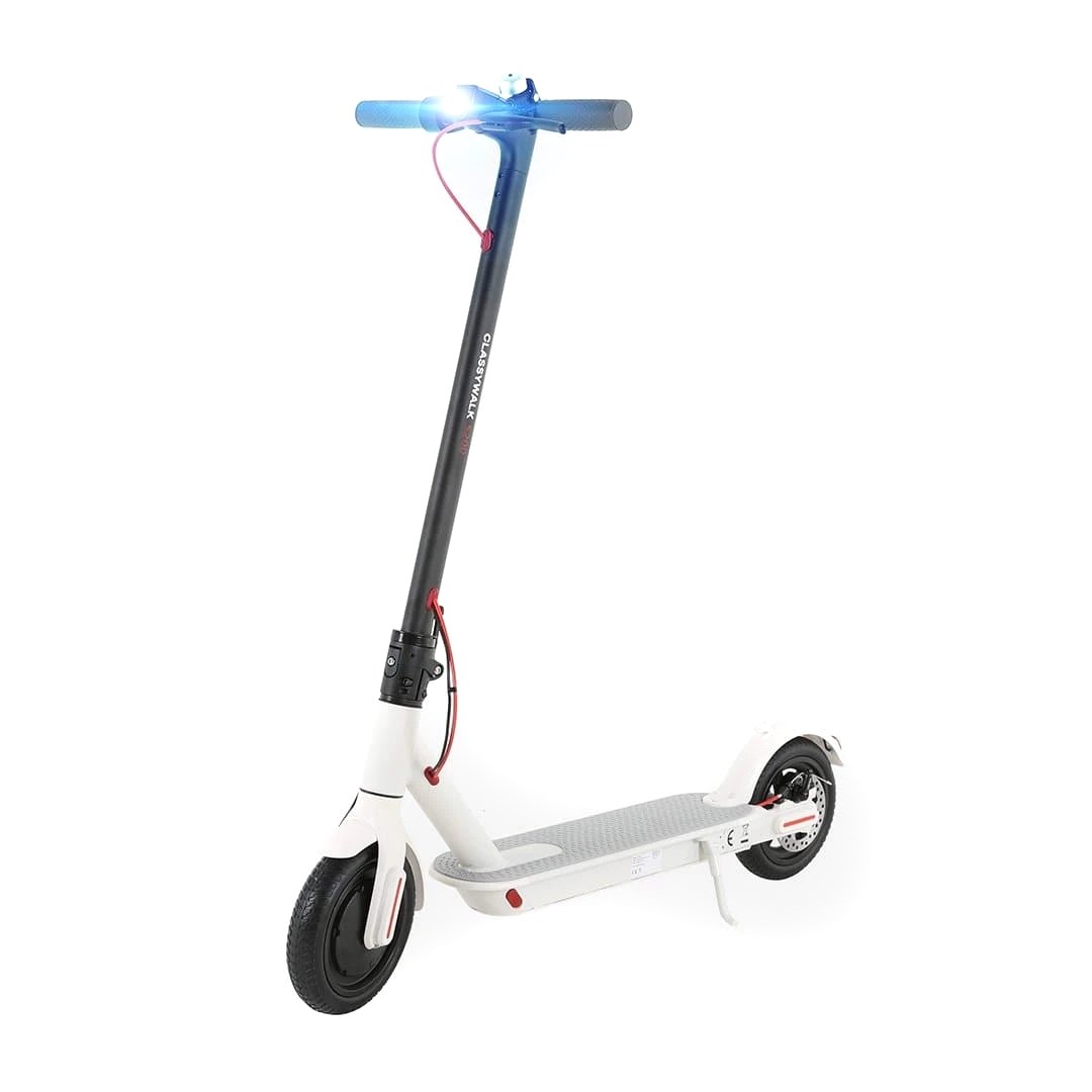 ClassyWalk® S200 elektrisk scooter - hvid